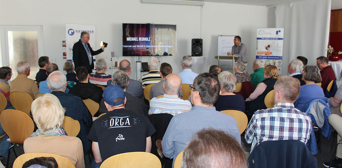 Rebholz Ratgeber-Forum Smart Home sehr gut besucht
